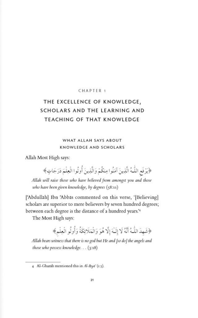 Etiquette of the Learner - Adab al-‘Alim (PB) | authentic print ...